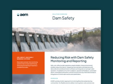 Dam Safety Monitoring and Alerting System - AEM